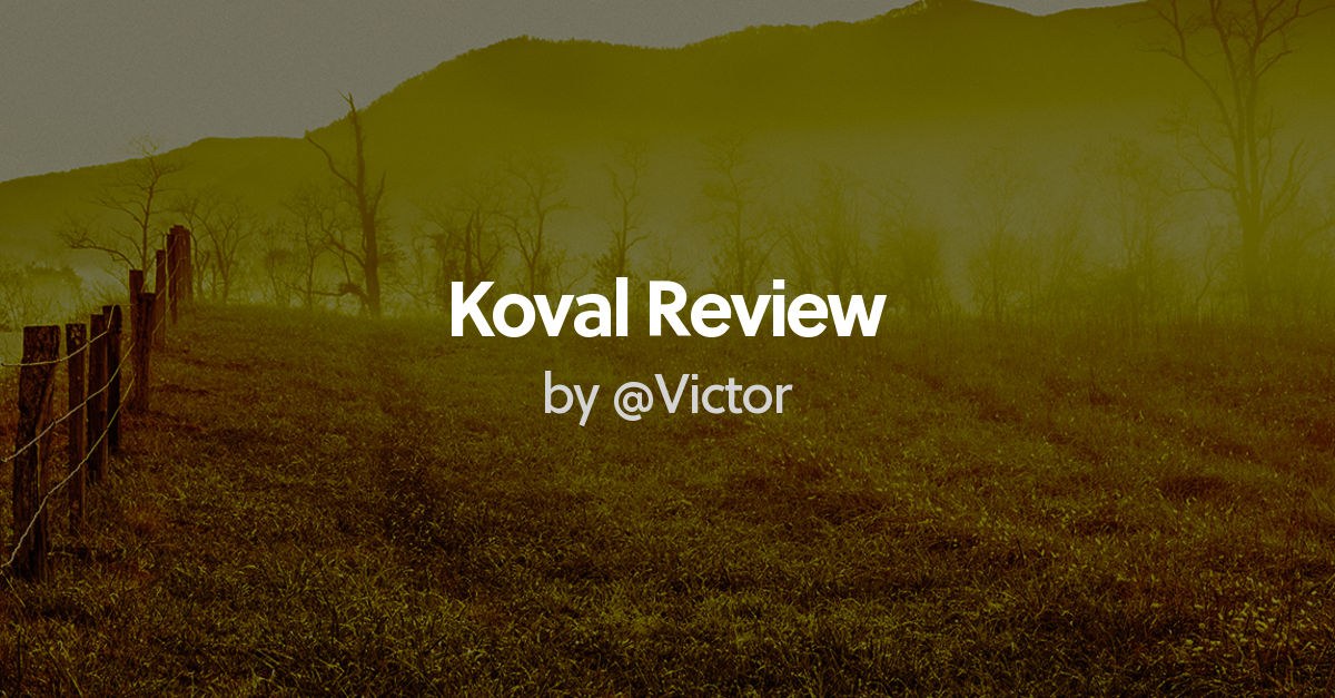 Review of Koval American Oat White Whiskey by @Victor - Whisky Connosr