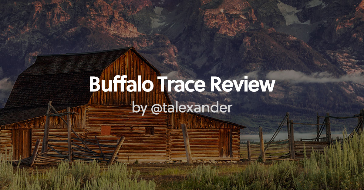 Review of Buffalo Trace Single Oak Project Barrel #41 by @talexander ...