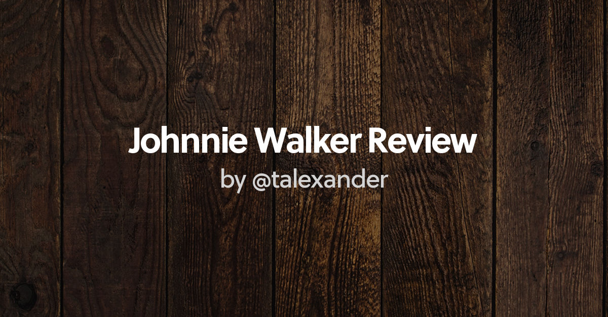Review of Johnnie Walker Explorers' Club Collection The Spice Road by ...