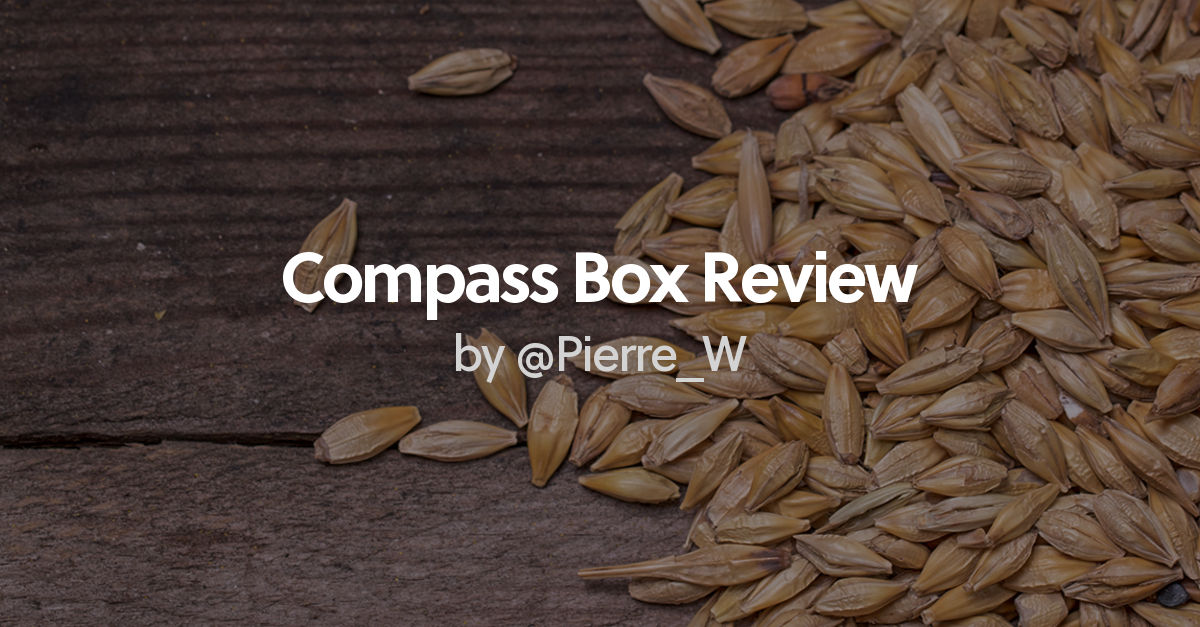 Review of Compass Box Great King Street Glasgow Blend by @Pierre_W ...